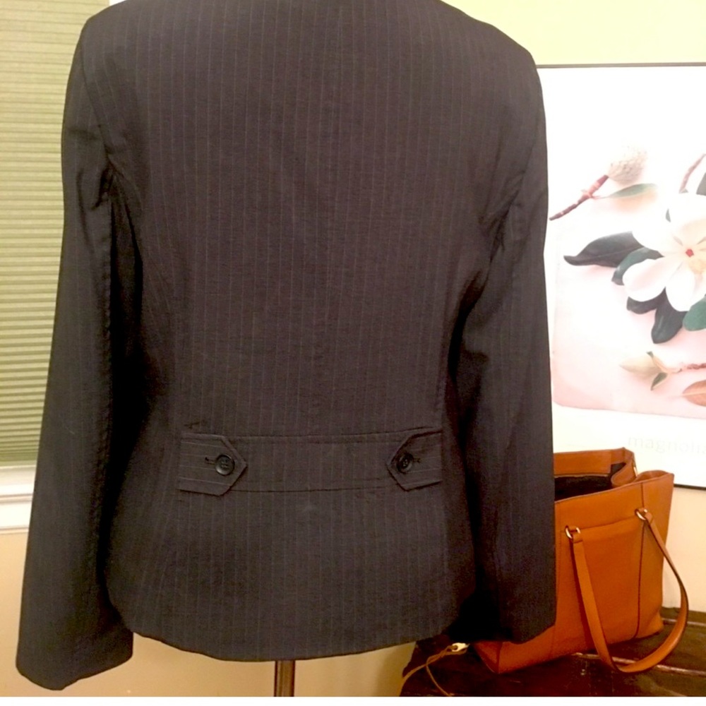 Judith Hart Collection Pinstriped Blazer - Gem